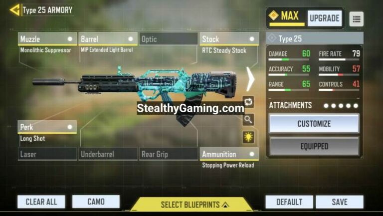 iFerg Type 25 Gunsmith Loadout COD Mobile – Should you use it ...