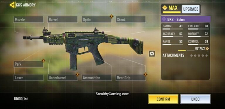 COD Mobile GKS Gunsmith Loadout – “High Mobility” GKS loadout ...