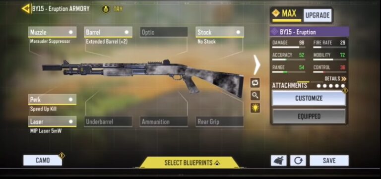 COD Mobile Heaven BY15 Gunsmith Loadout | Call of Duty Mobile ...