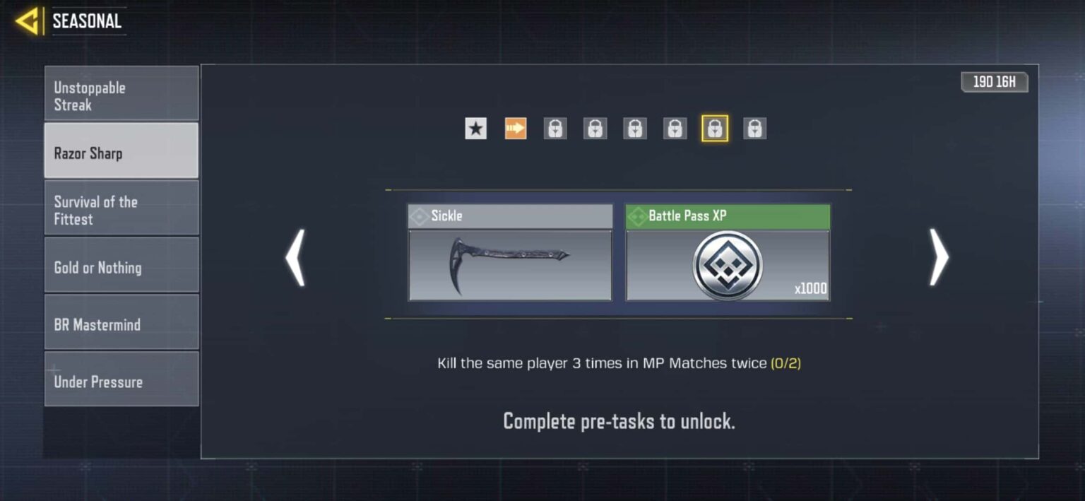 How to get Sickle in COD Mobile - Stealthy Gaming