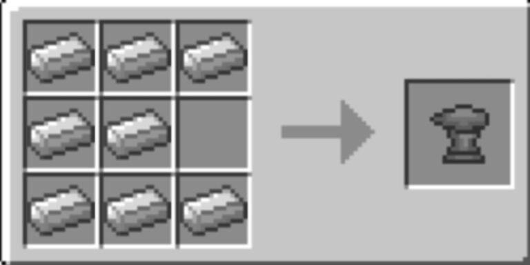 How to make an Anvil in Pixelmon: Minecraft - Stealthy Gaming